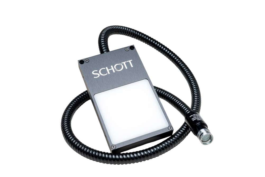 SCHOTT A08920 Fiber-Optic Backlight 2.0" x 2.0" — Empire Optics