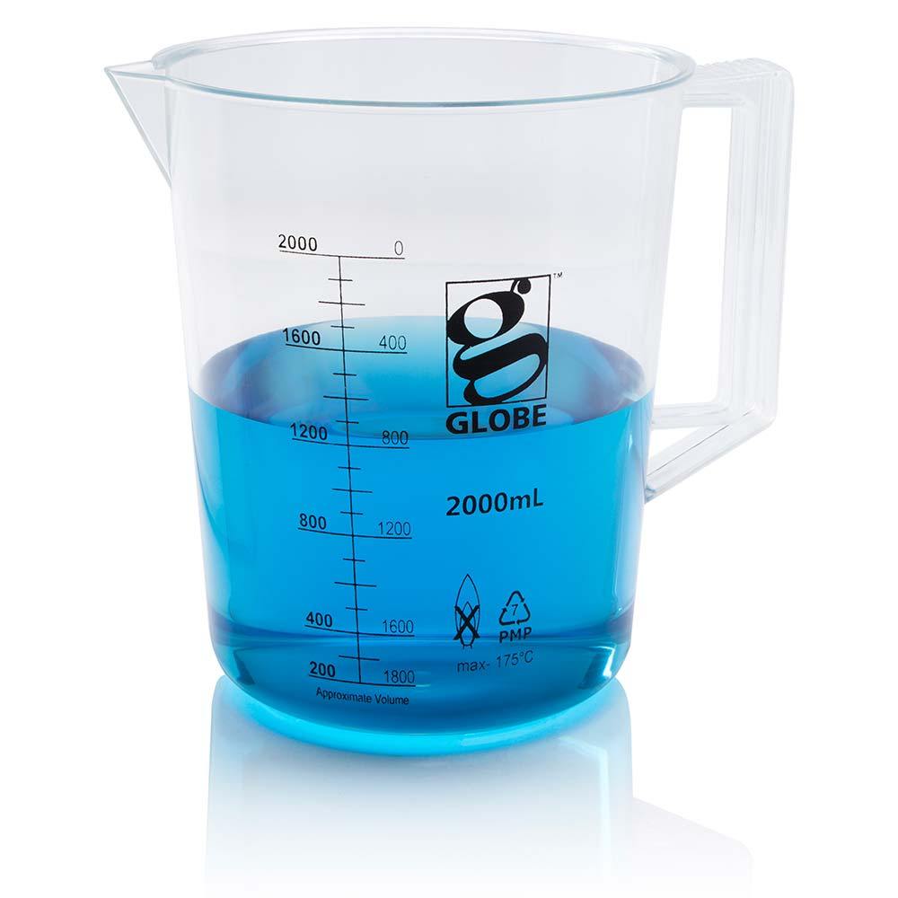 Beaker with handle, 2000mL, Diamond Essentials, — Empire Optics