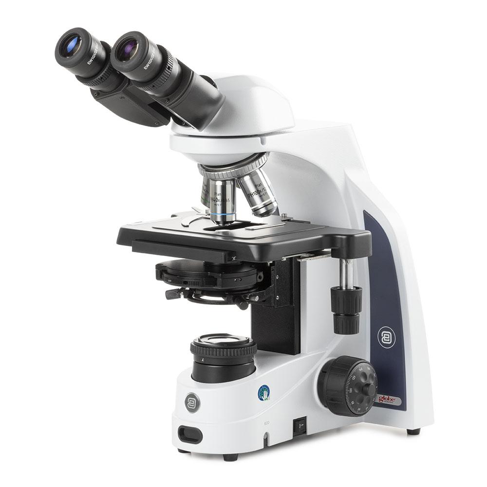 iScope Binocular microscope with Plan Phase PLPHi 10/20/S40/S100x oil ...