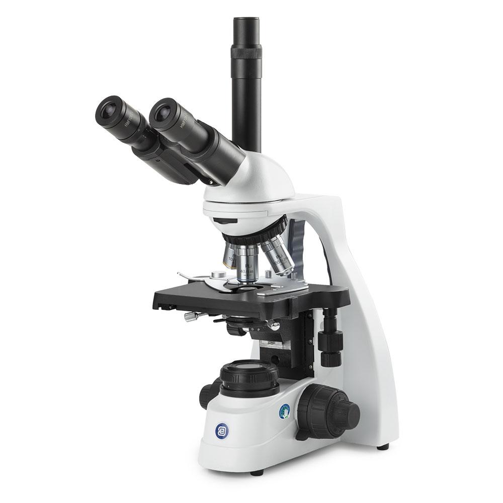 bScope trinocular microscope, HWF 10x/20m w/Plan-PLi Objective Set ...