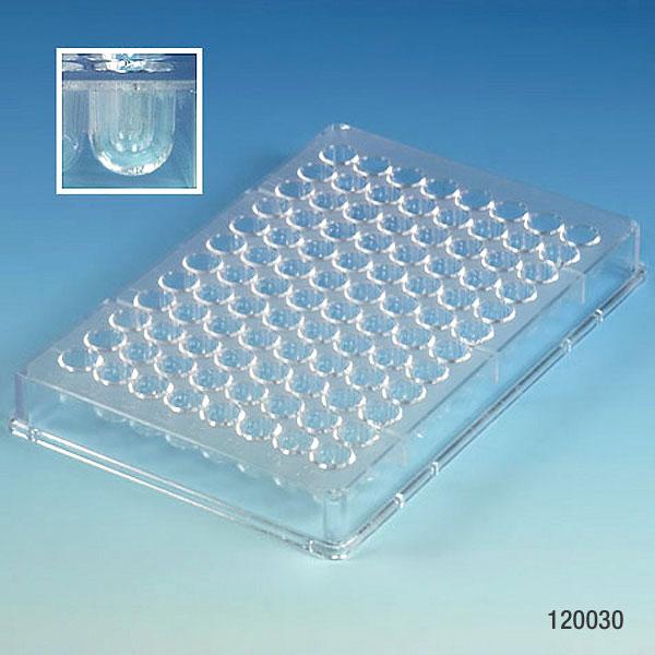 Microtitration plate, 96 well, PS — Empire Optics