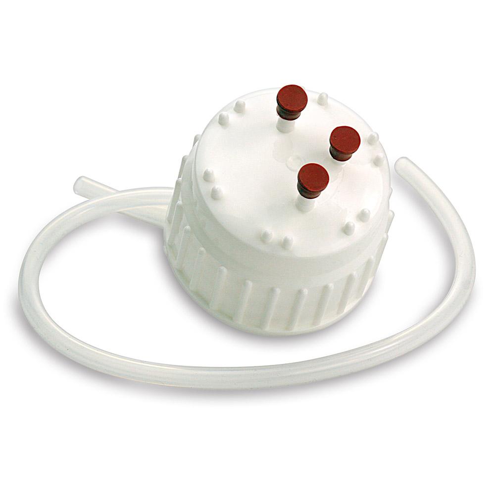 Aseptic Transfer Caps for Vacuum Bottles 83mm (1) One Each — Empire Optics